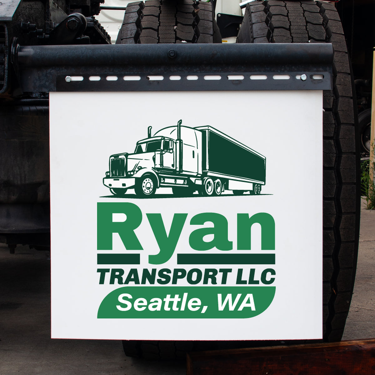Custom Mud Flaps For Work Trucks, Box Trucks, Semi-Trucks | Create You ...